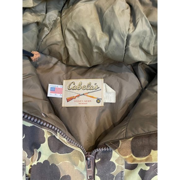 Cabela's | Jackets & Coats | Vintage Rare Cabelas Camo Parka Hunting Jacket Puffer Usa | Poshmark